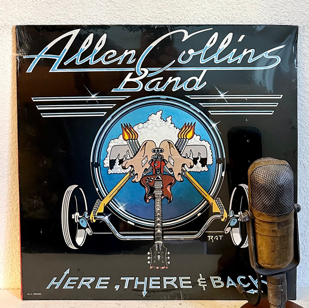 Allen Collins Band ex Lynyrd Skynyrd here, There & Back Vintage Vinyl ...