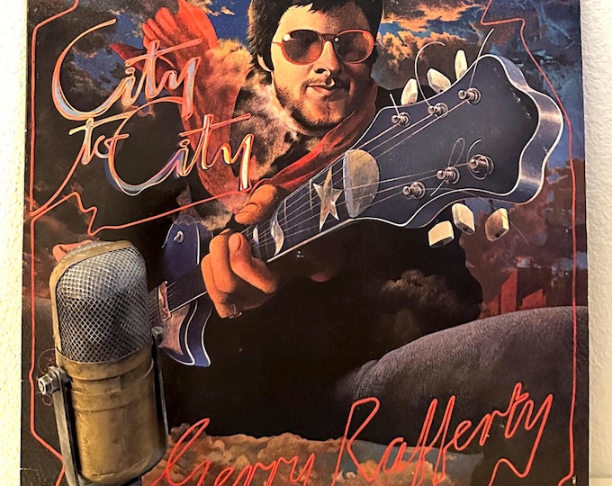 Gerry Rafferty "city to City" Vinyl ORIGINAL Record Album 1970's Rock ...