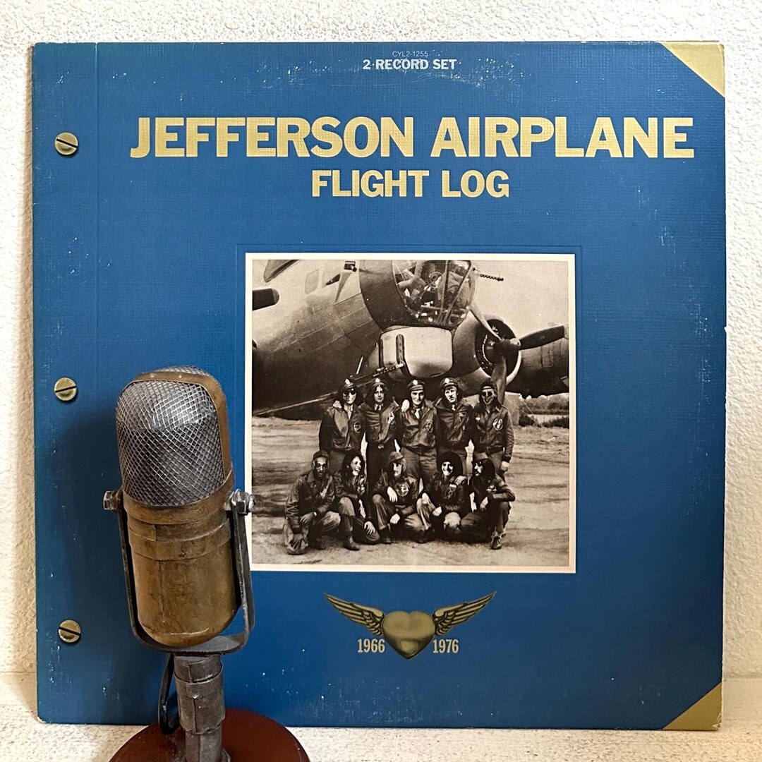 Jefferson Airplane "flight Log: 1966-1976 " Vinyl 2LP Record 1960's ...