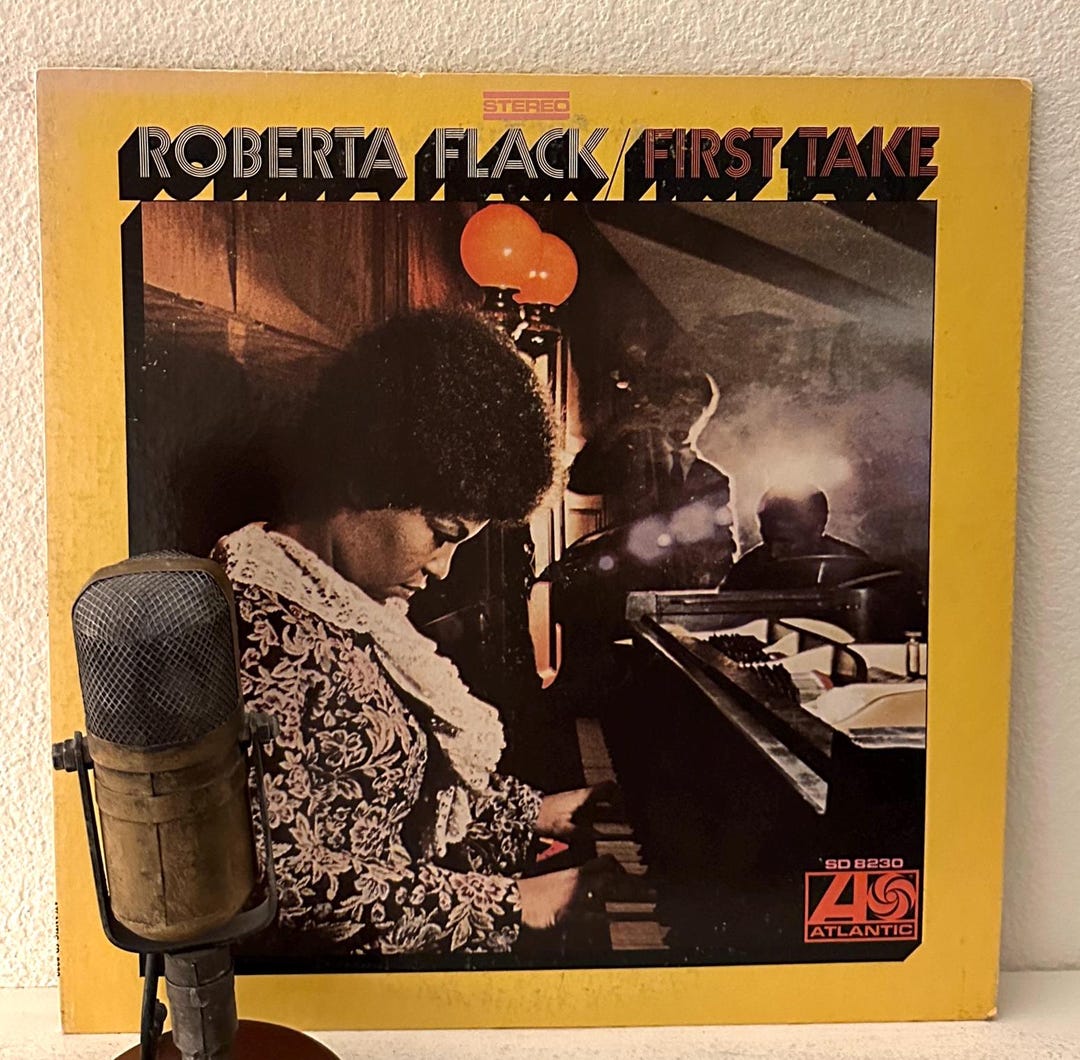 Roberta Flack Vinyl "first Take" Record Album 1970s Music Soul Jazz ...