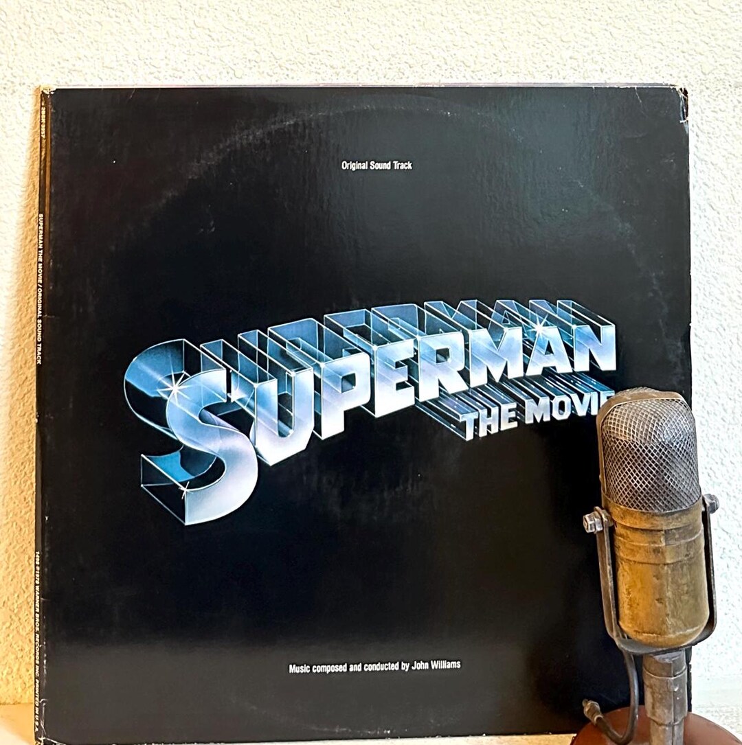 Superman: the Movie Vinyl Record "original Motion Picture Soundtrack ...