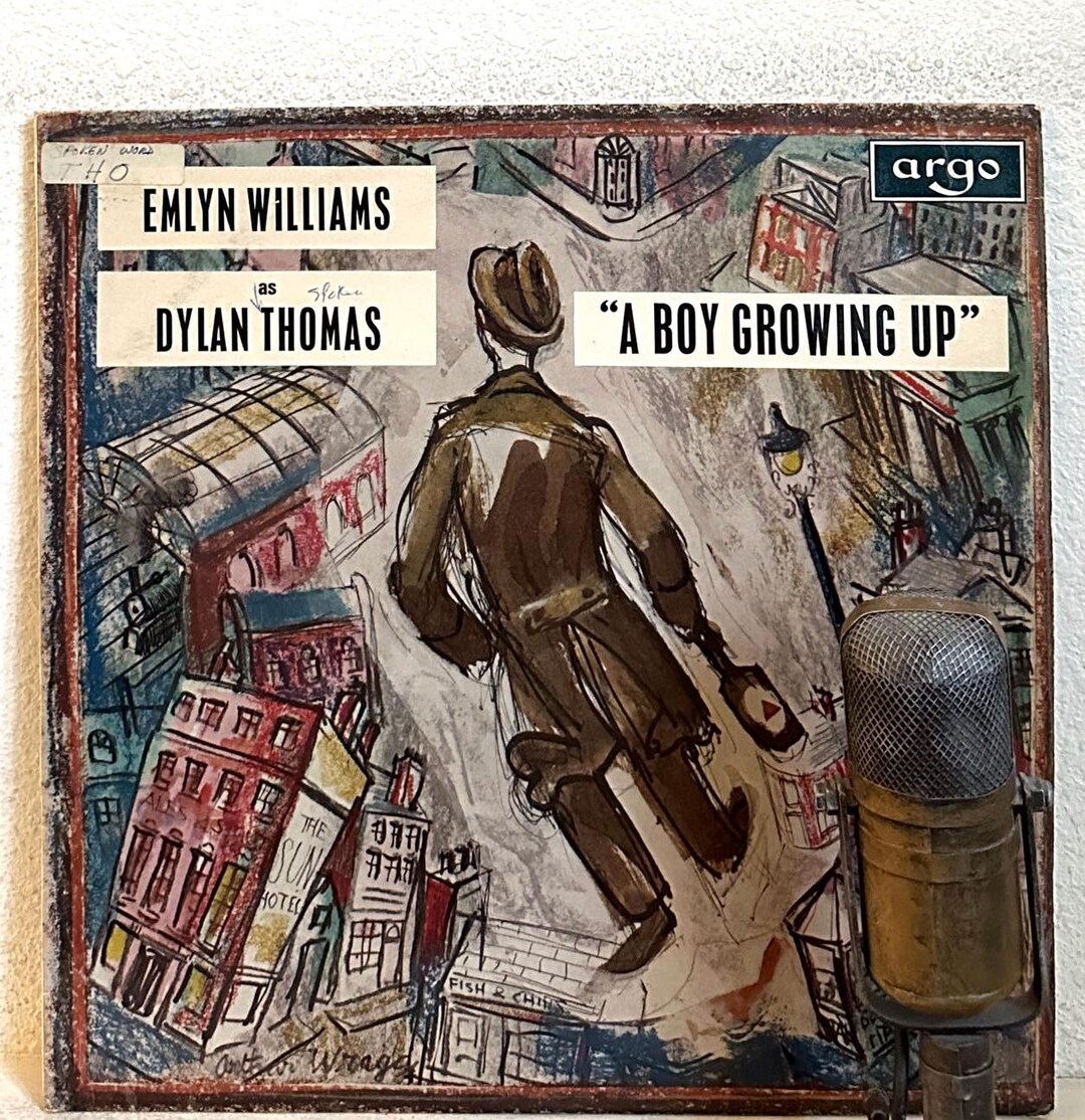 1960's Theatrical Spoken Word Vinyl Emlyn Williams as Dylan Thomas in ...