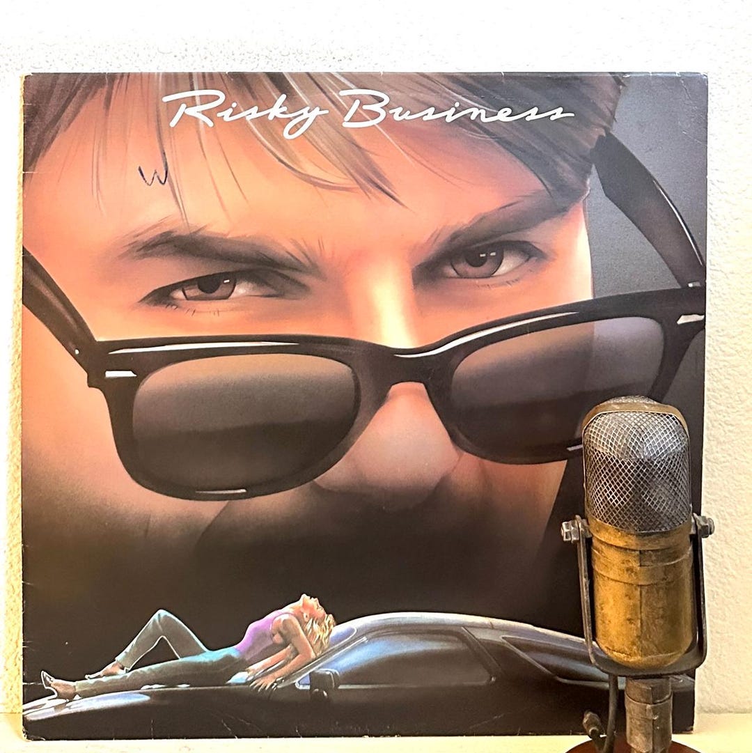 Risky Business Movie Soundtrack Vinyl Record 1980s Film Soundtrack UK ...