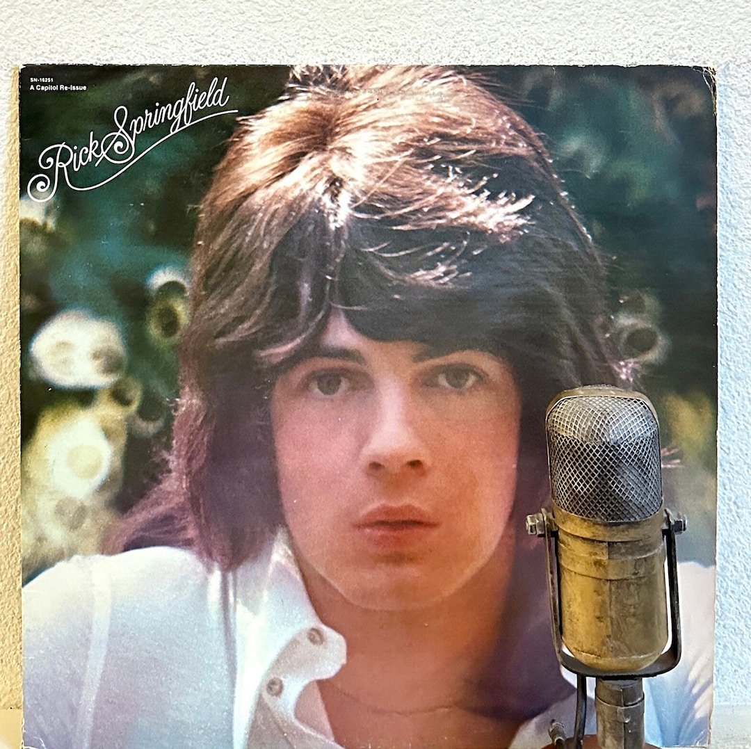 Rick Springfield DEBUT beginnings Vinyl Record Album 1970s Pop Rock ...