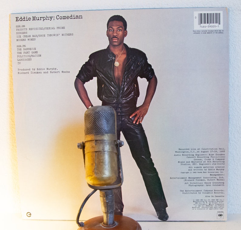 Eddie Murphy "comedian" Vinyl Record Album 1980s Comedy XXX Adults Only ...