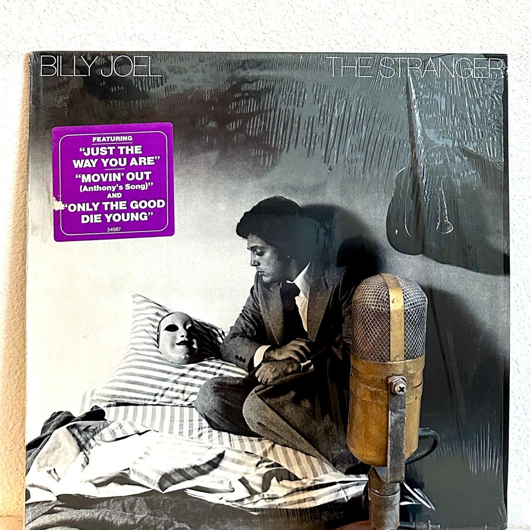 Billy Joel the Stranger ORIGINAL Vinyl 1970s Light Rock Pop 1977 CBS W ...