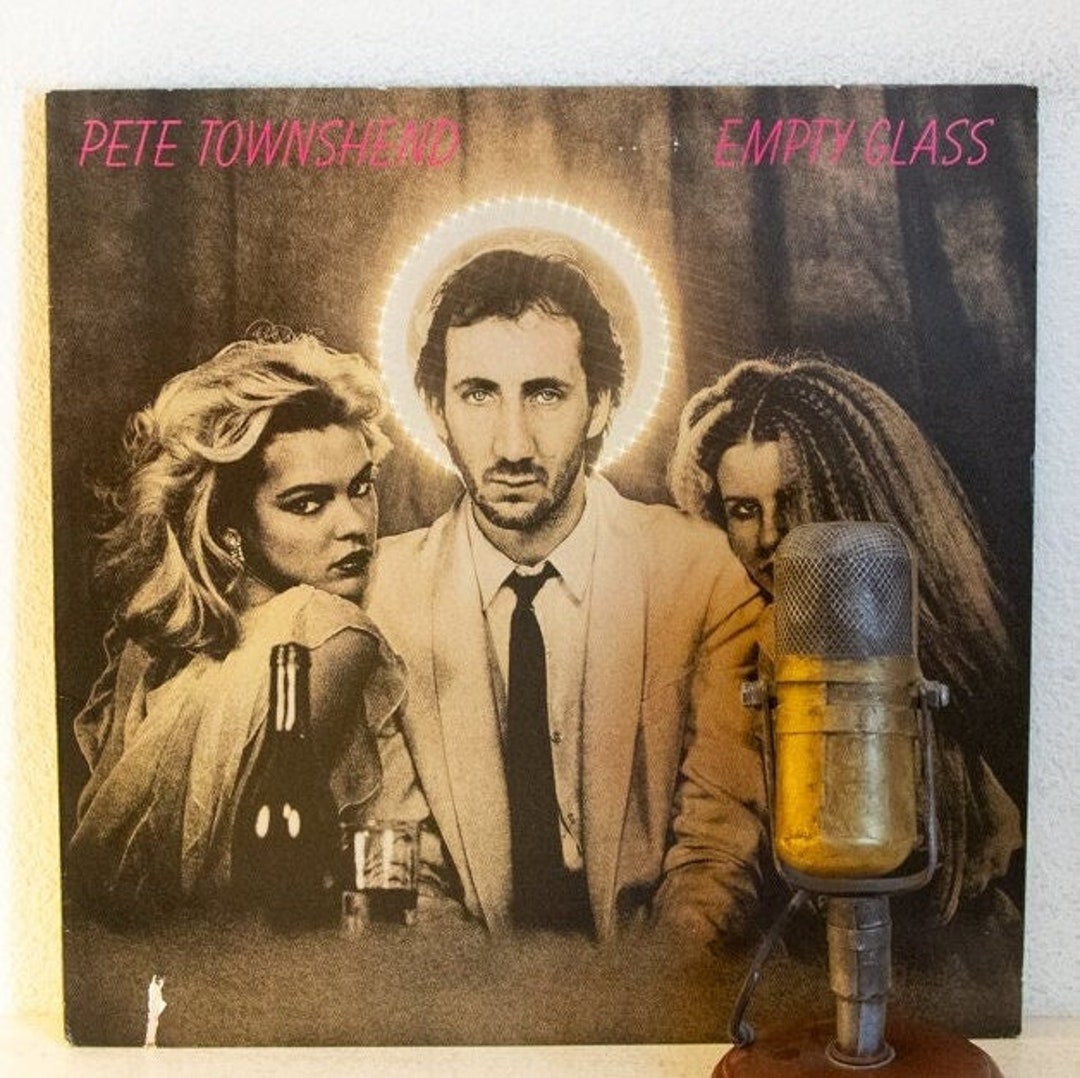 Pete Townshend Vinyl Sale empty Glass Record Album 1980s Classic Rock ...