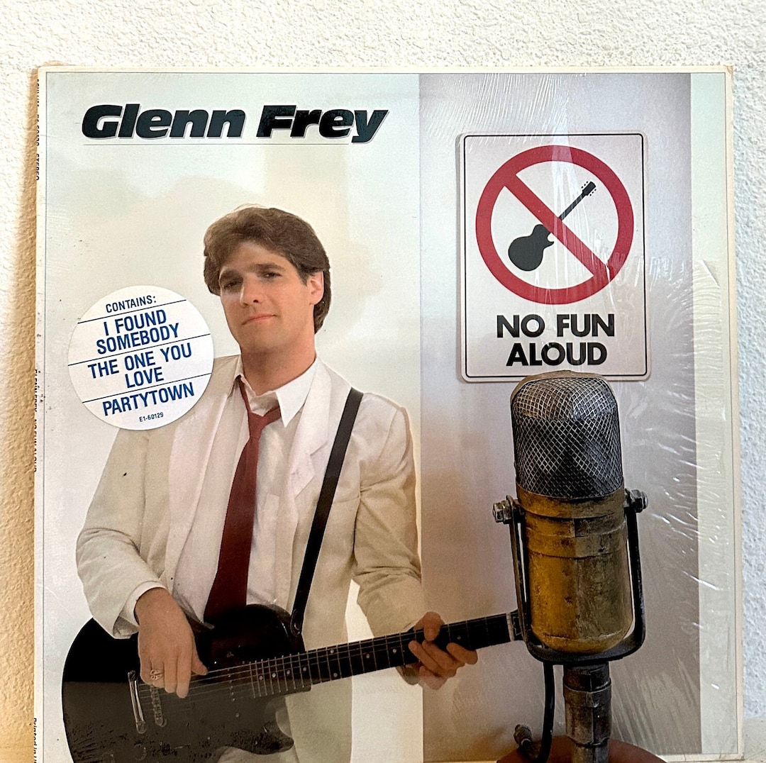 Glenn Frey the Eagles no Fun Aloud Solo Debut Vinyl Record Album Sale ...