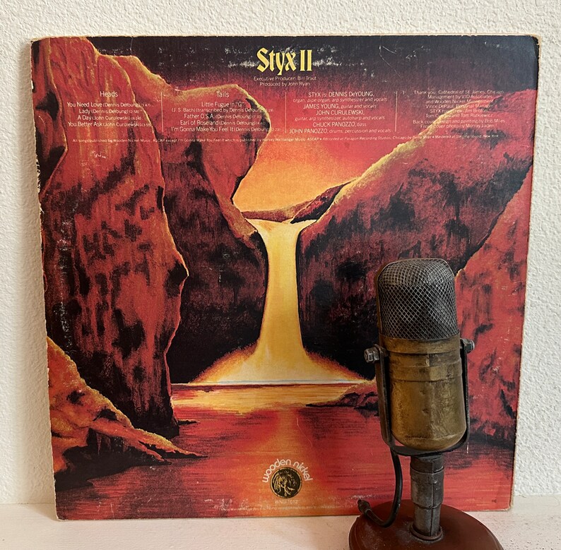 Vintage 1970's Music Styx ii Vinyl Record - Etsy