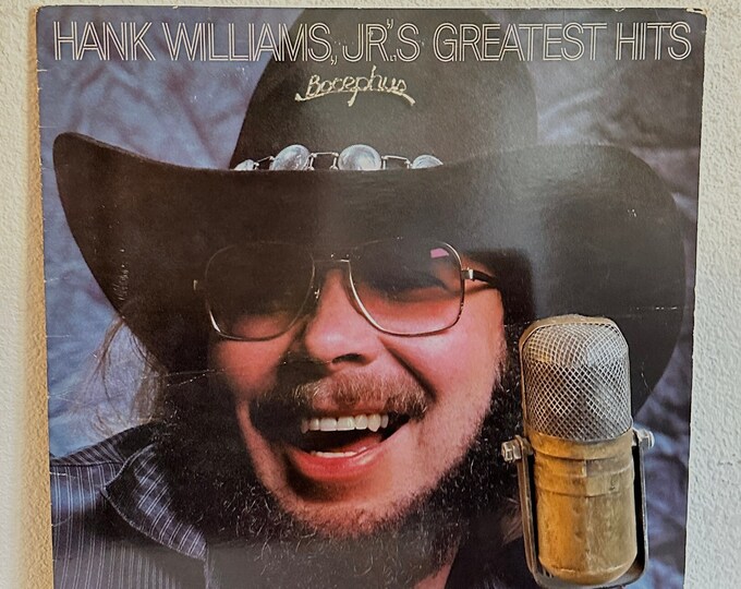 Hank Williams Jr. greatest Hits Vinyl Record Album - Etsy