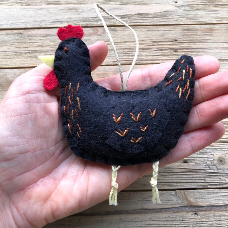 Felt Chicken - Etsy
