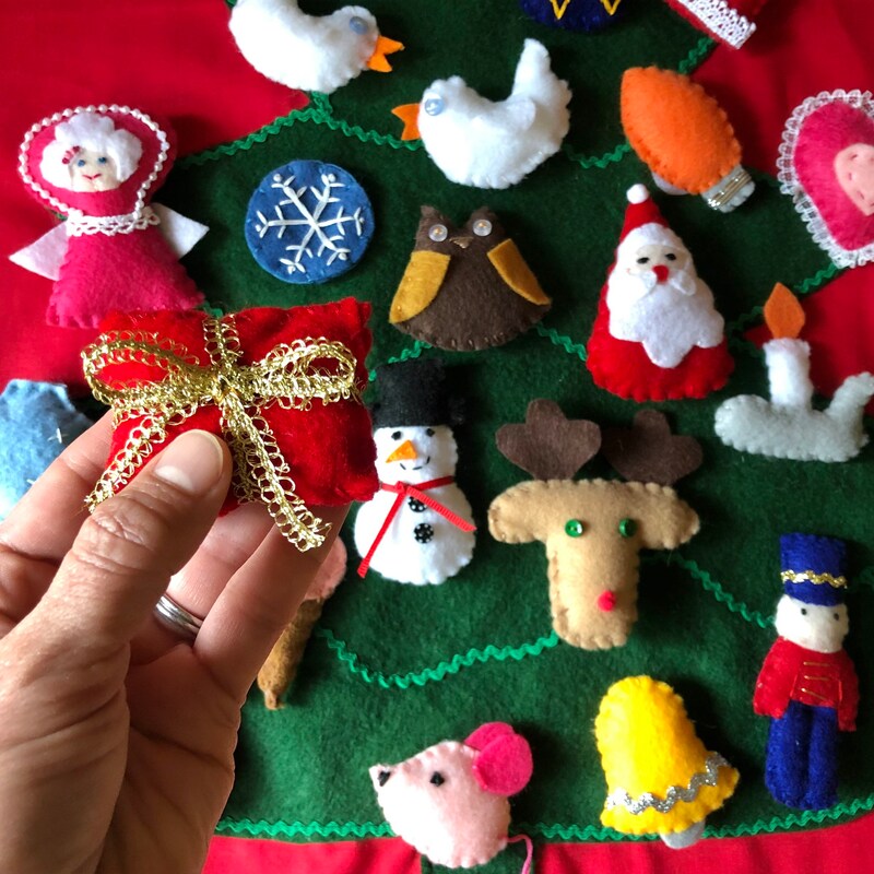 Advent Calendar Felt - Etsy