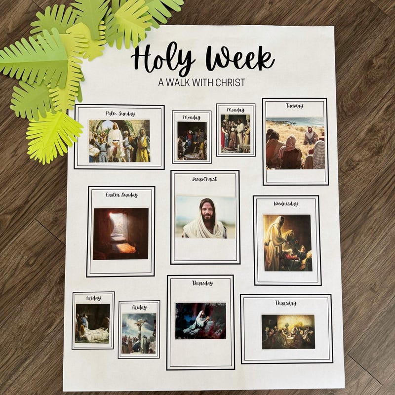 Holy Week Posters - Etsy UK