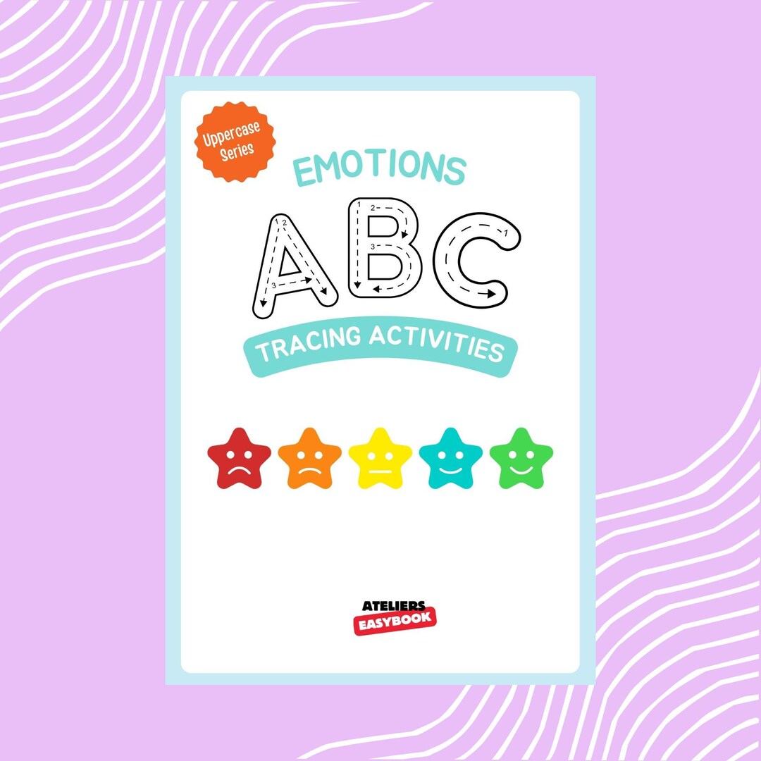 Emotions ABC Printable Activity Book - Preparing for Writing With the ...