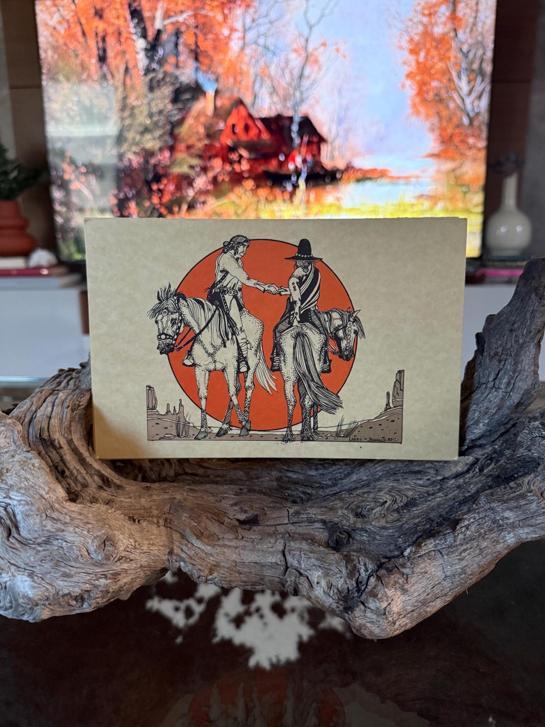 Larry Benally Seasons Greetings Card - No Envelope - Etsy