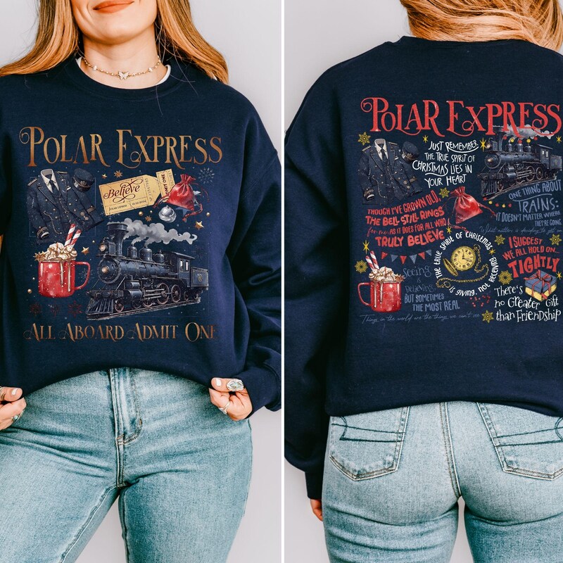 Polar Express Stamp Xmas - Etsy