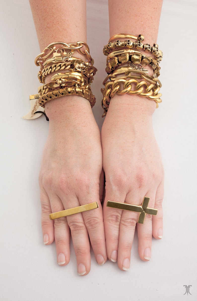 HARD SPIKE Bangle Bracelet - Etsy