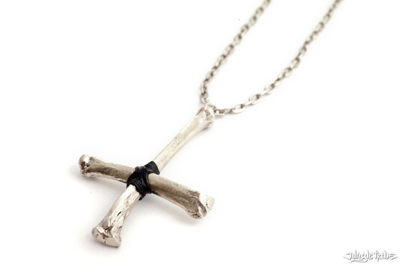 INVERTED CROSS COYOTE Bone Necklace - Etsy