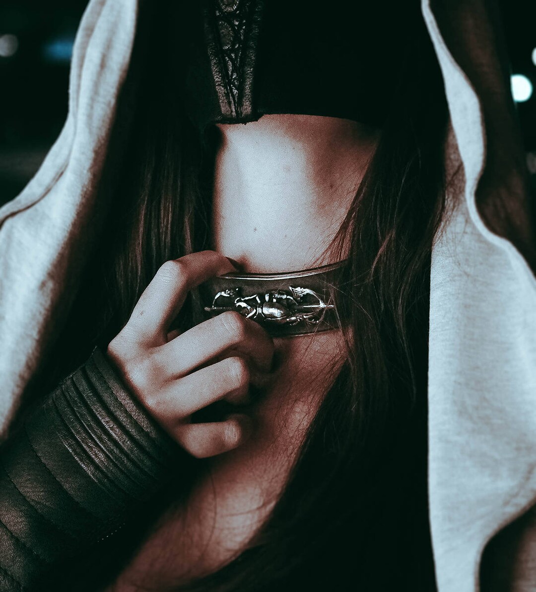 SCARAB OF AKASHA Goddess Choker by Jungle Tribe Couture - Etsy