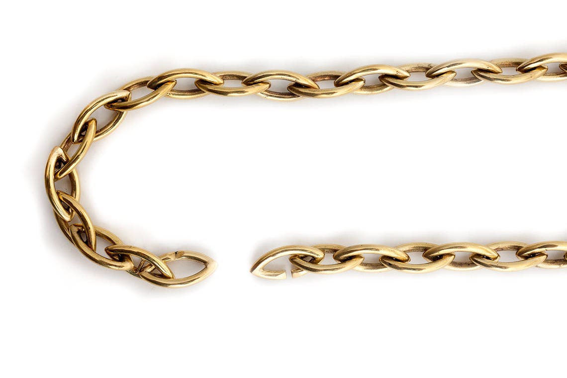 SLICK THICK Chain Link Necklace | Etsy