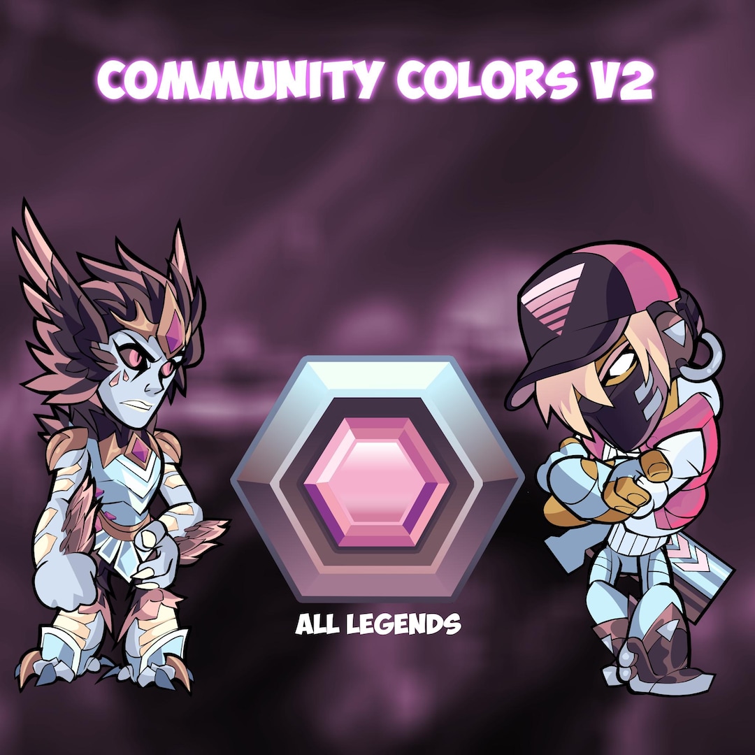 Brawlhalla - Community Colors V2 for All Legends - Etsy