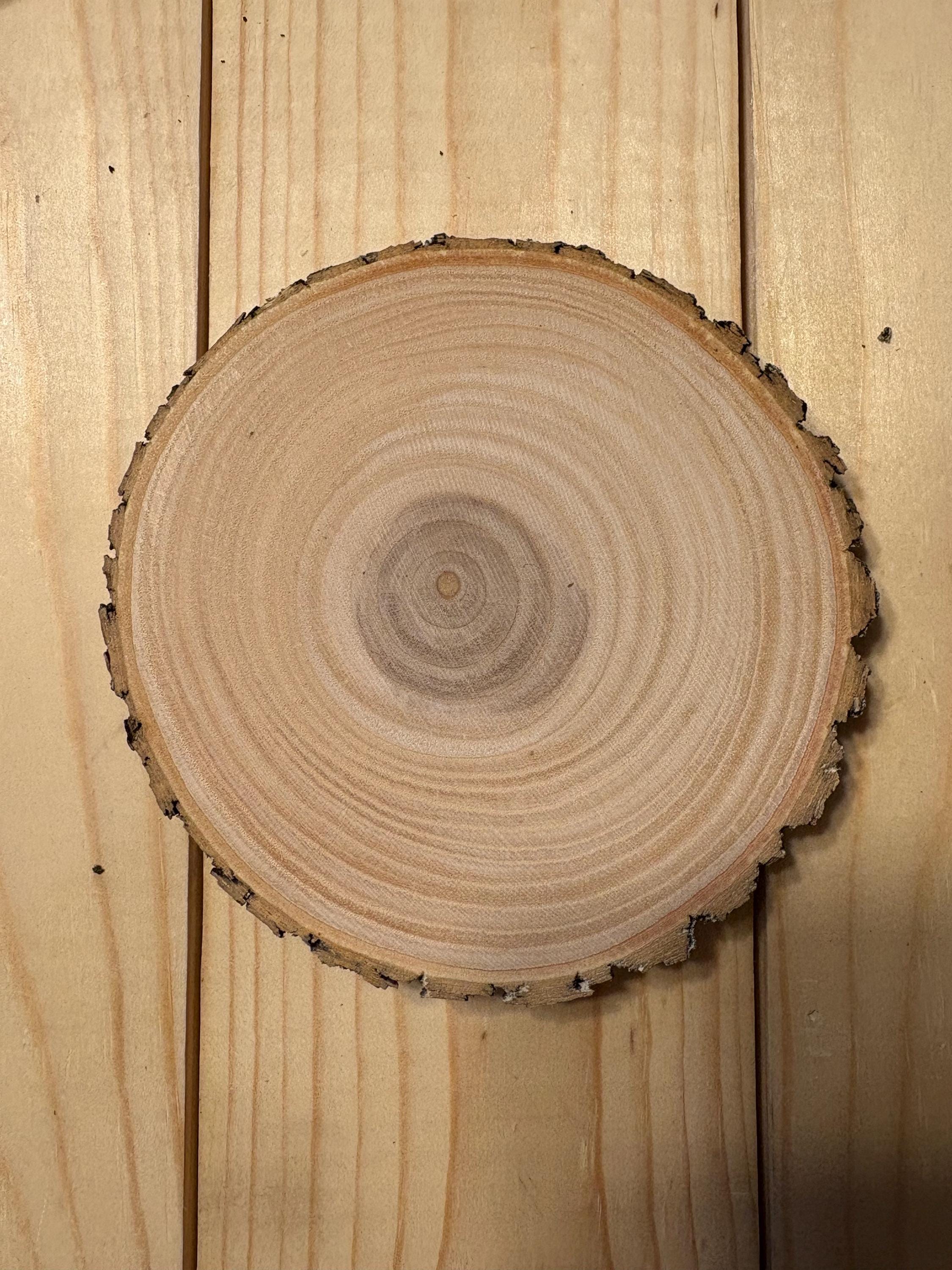 4.5” Oak Wood Slices. Oak Tree Slices. Rustic Wedding Decor. Tree ...