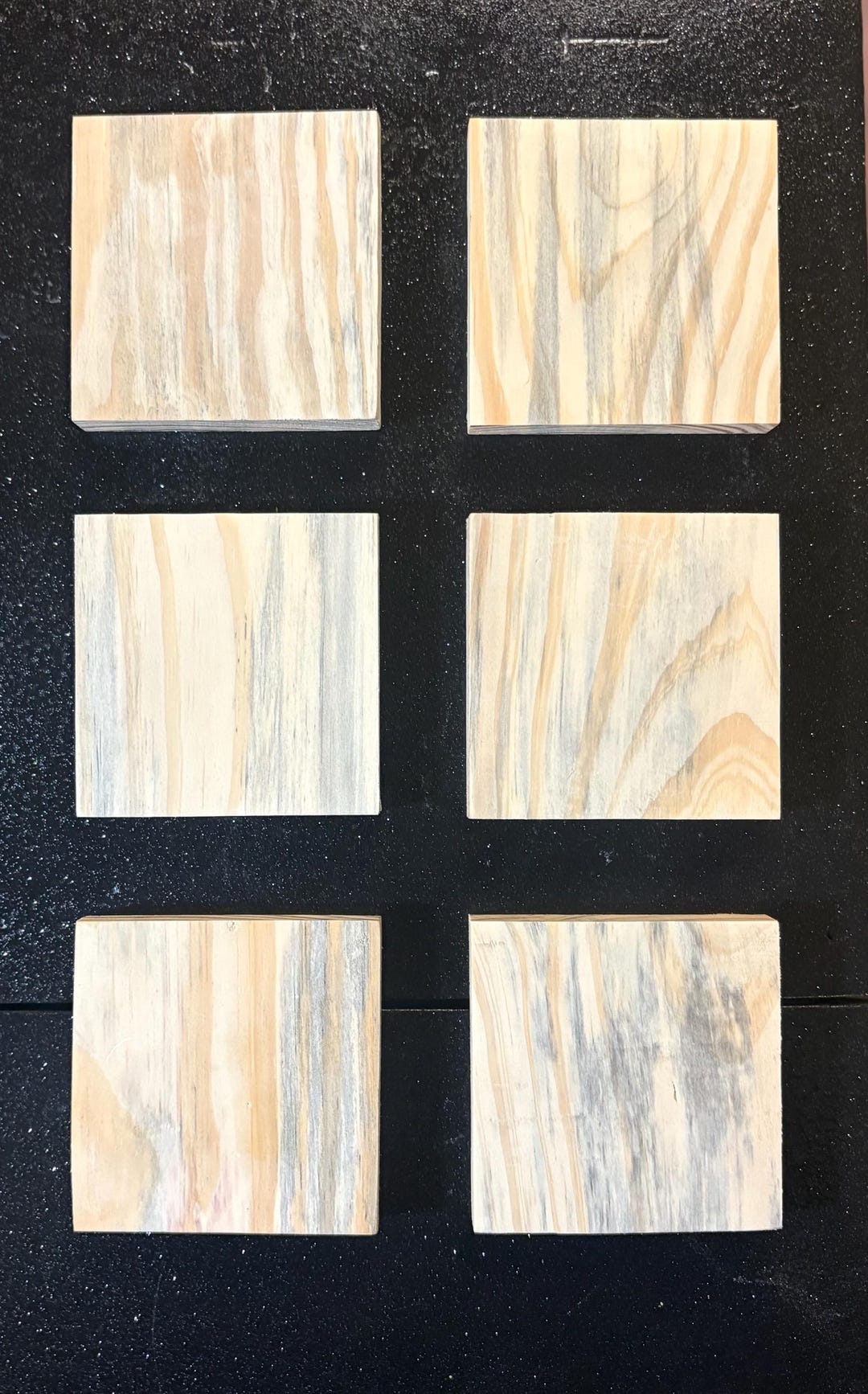 3.5” Rustic Wood Blocks – Reclaimed Squares for Coasters, Signs ...