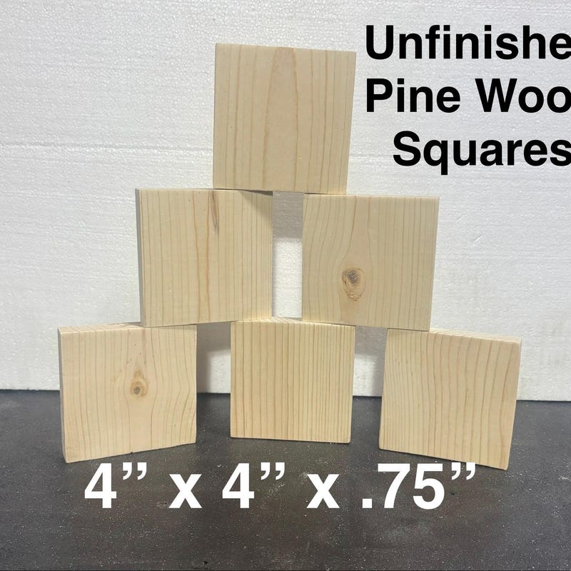 6x6 Wood Sign - Etsy