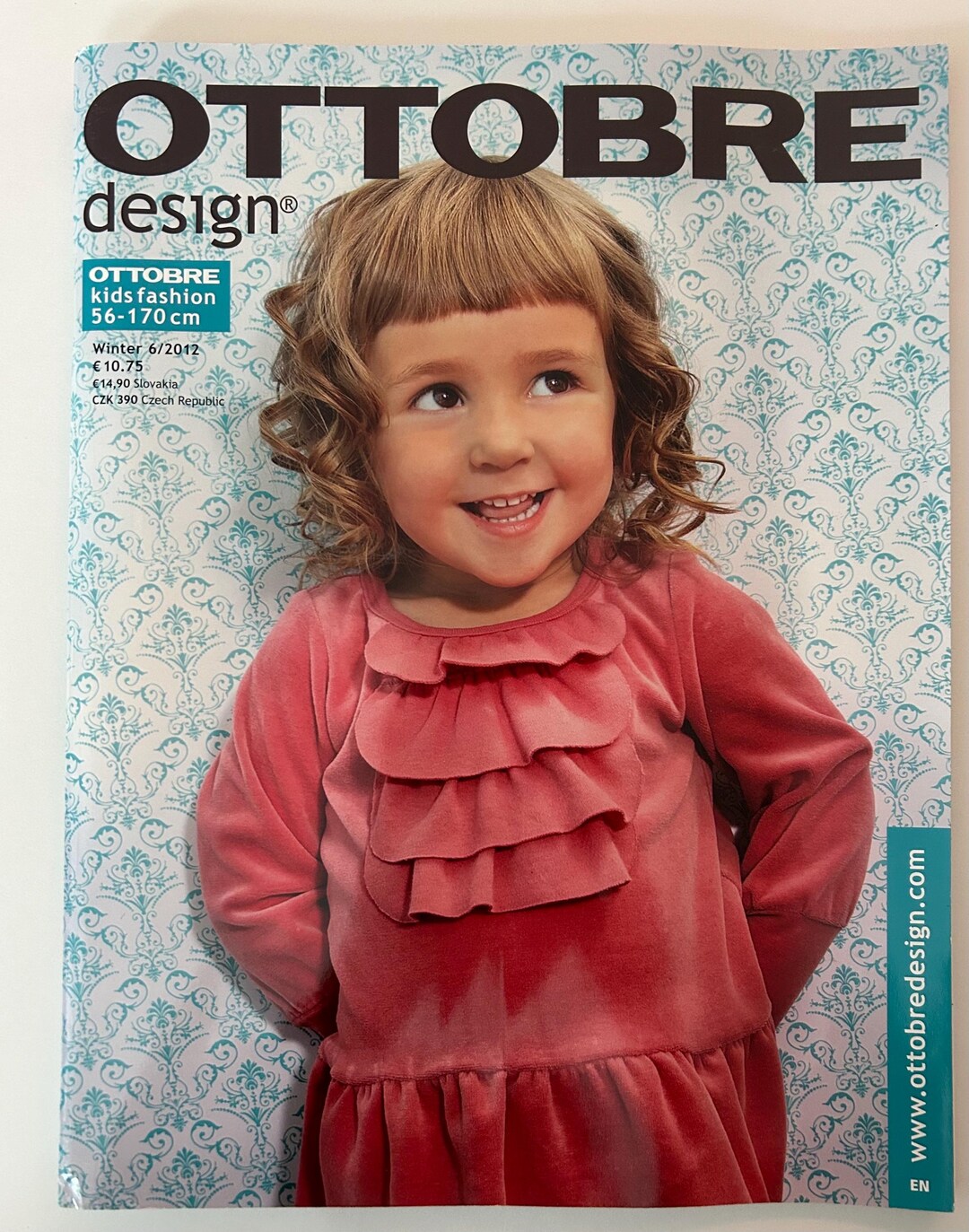 Ottobre Design Magazine. Issue 6/2012. Children’s European Sizing 56 ...