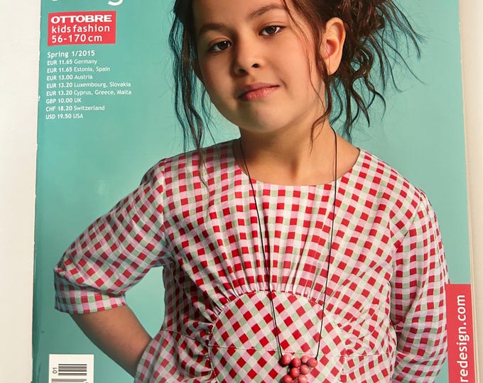 Ottobre Design Magazine. Issue 1/2015. Children’s European Sizing 56 ...