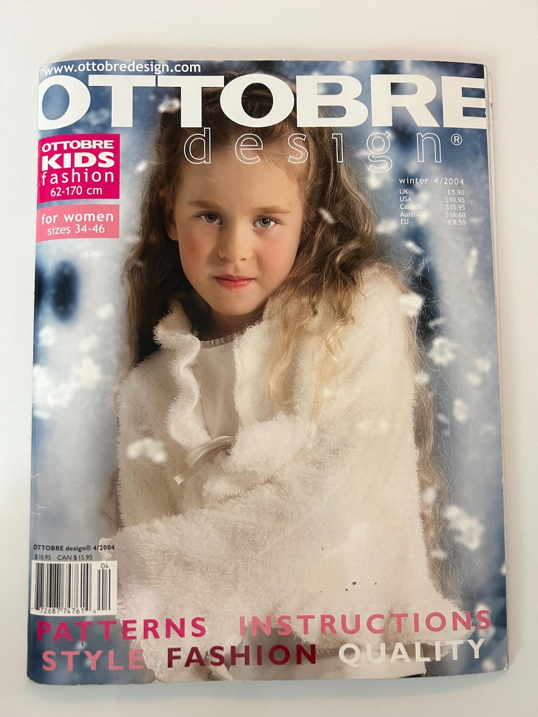 Ottobre Design Magazine. Issue 4/2004. Vintage Patterns. Children’s ...