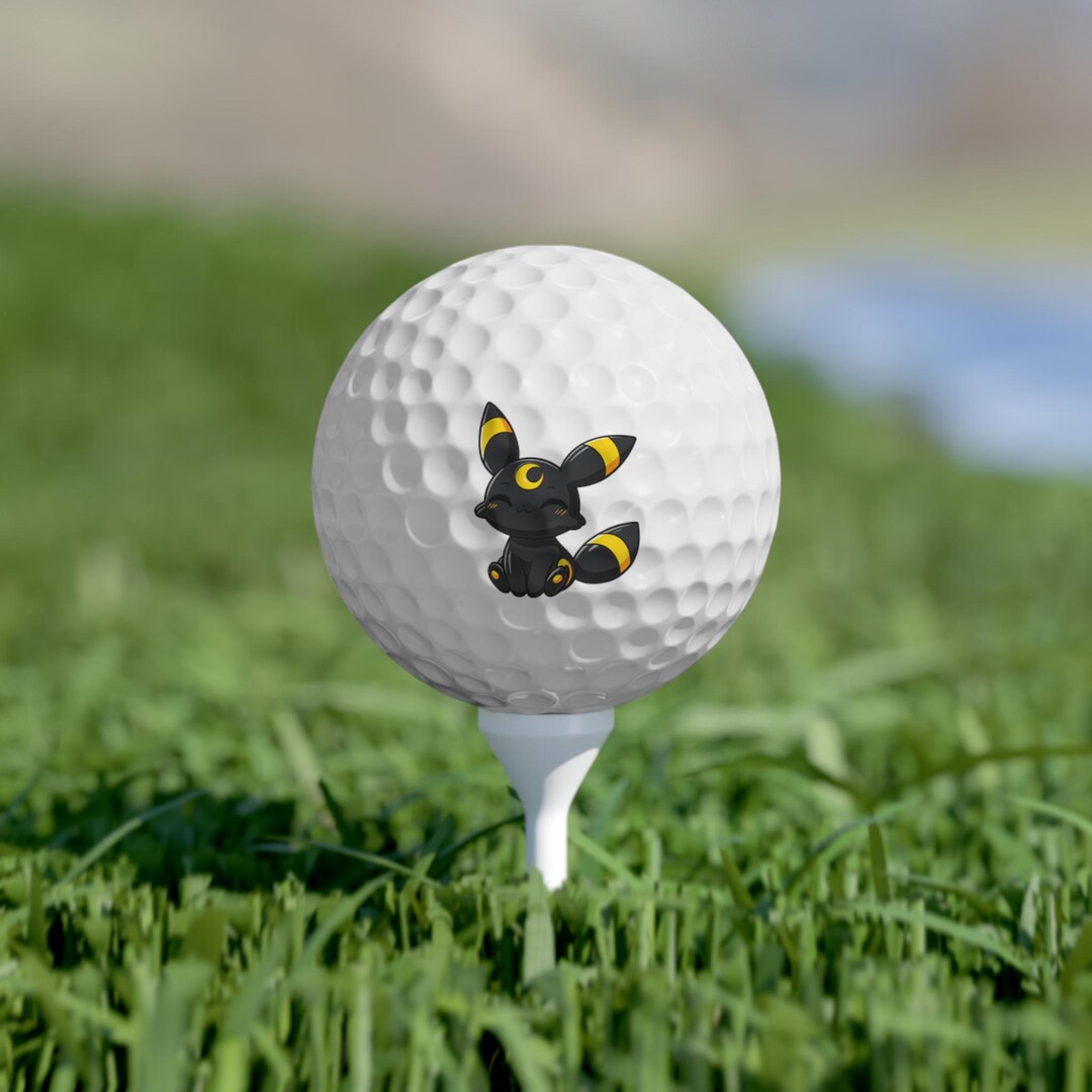 Chibi Style Umbreon Pokemon Golf Balls Set - 6 Pack | Fan-inspired ...