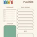 Editable Planner, Digital Planner, Printable Planner, Daily Planner ...