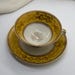 Vintage Händel Porzellanmanufaktur Yellow & Gold Porcelain Cup Saucer ...