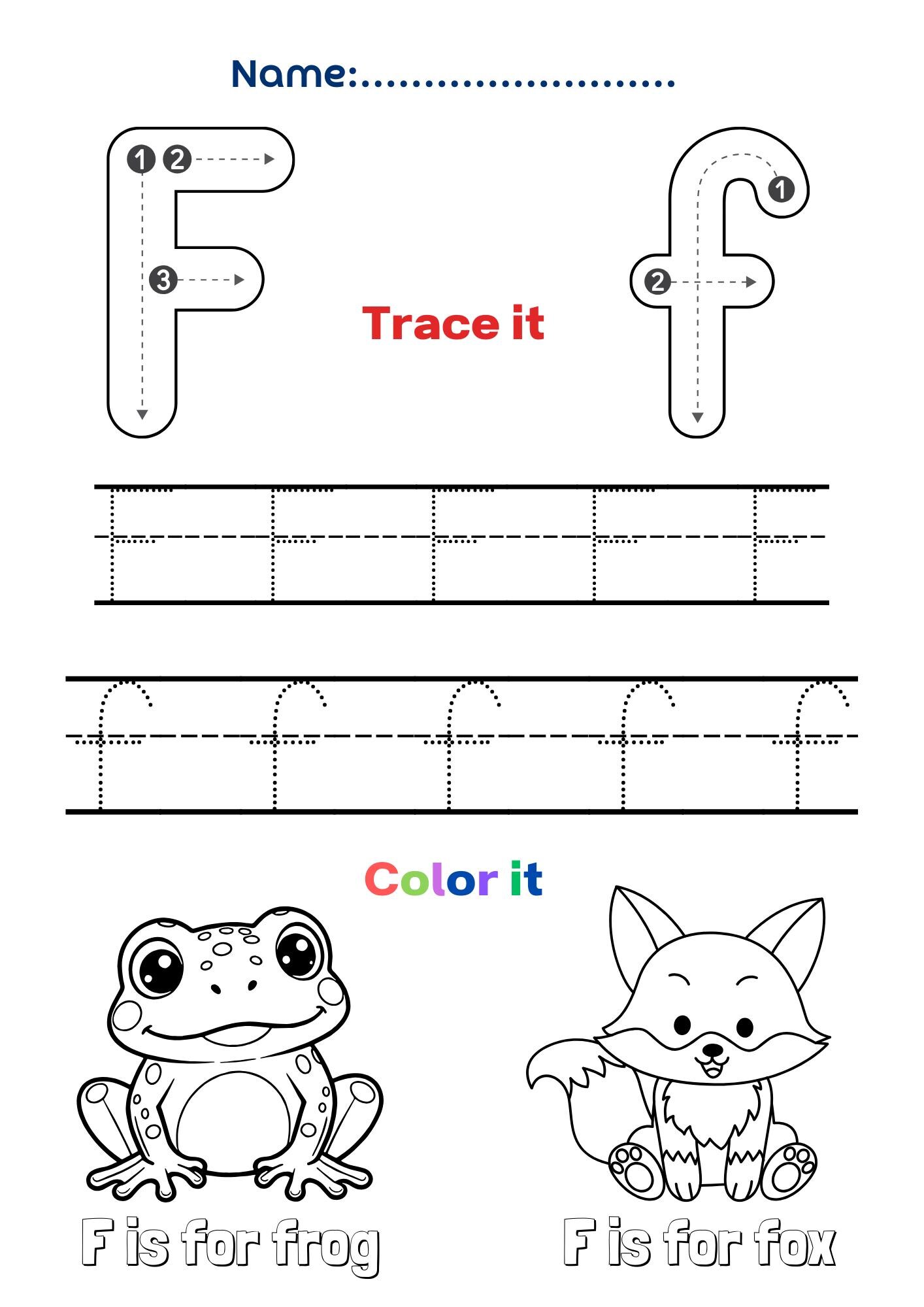 Printable Alphabet Tracing Pages, Uppercase and Lowercase Letters ...