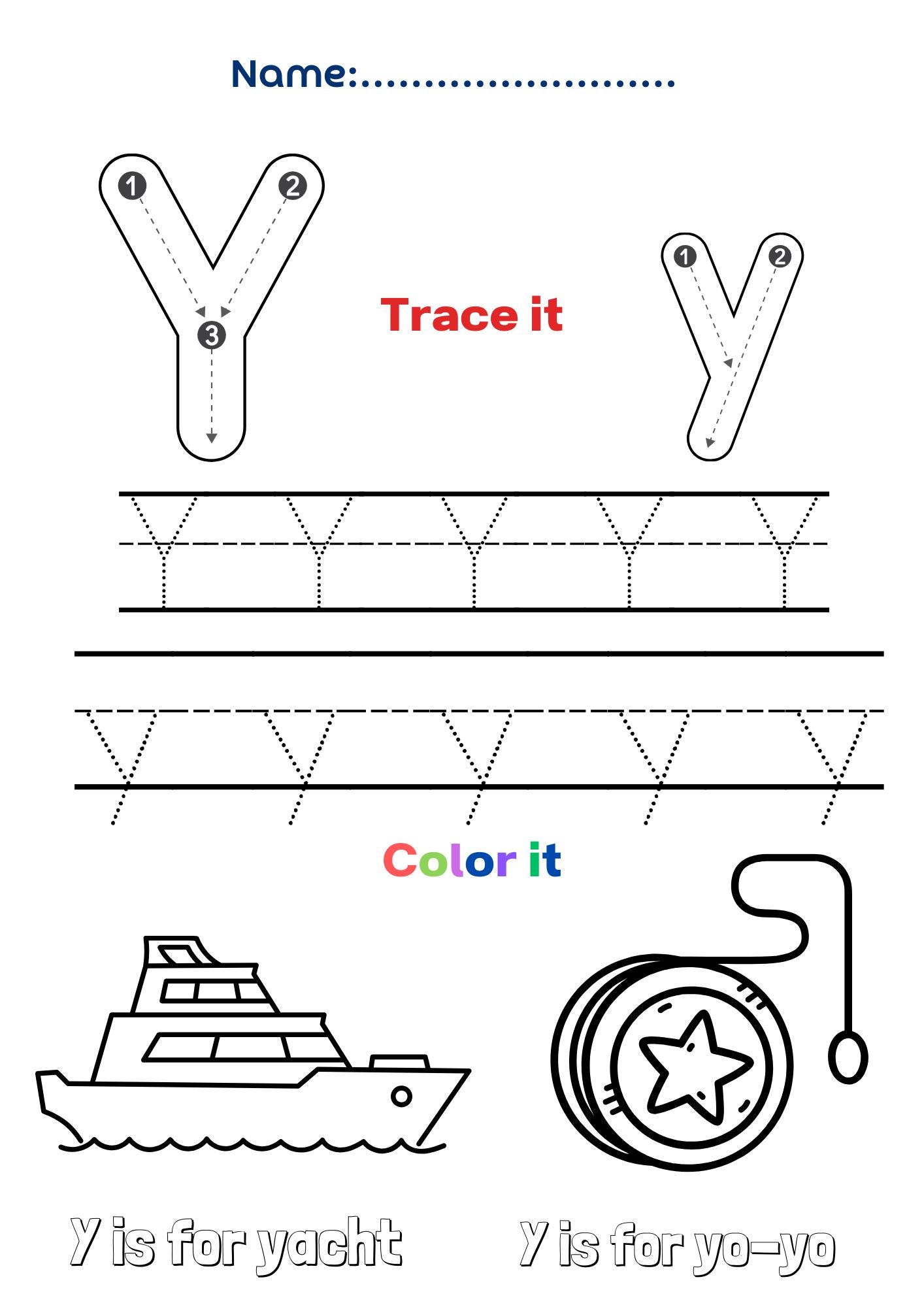 Printable Alphabet Tracing Pages, Uppercase and Lowercase Letters ...