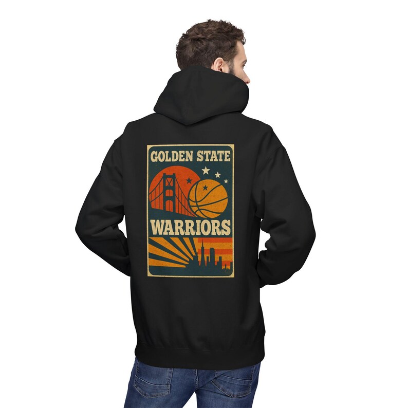 Golden State Warriors Retro Poster | Basketball Wall Art | Vintage NBA ...