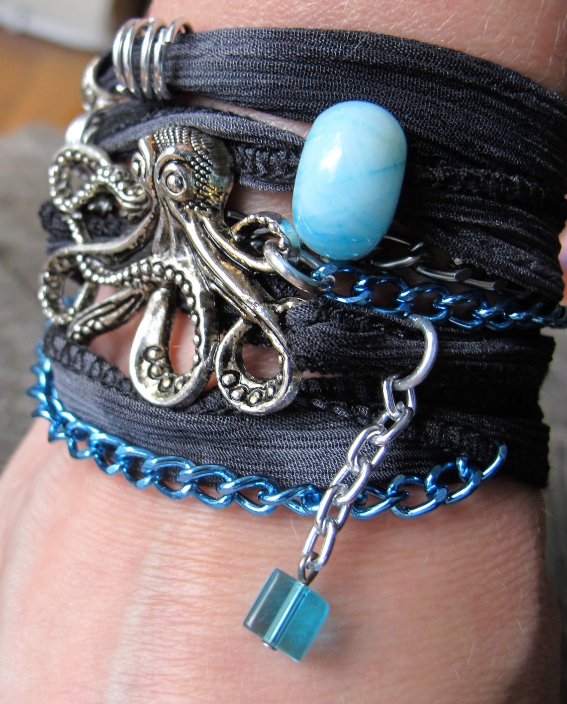 Octopus Wrap Bracelet Beach Wrap Bracelet Women's | Etsy