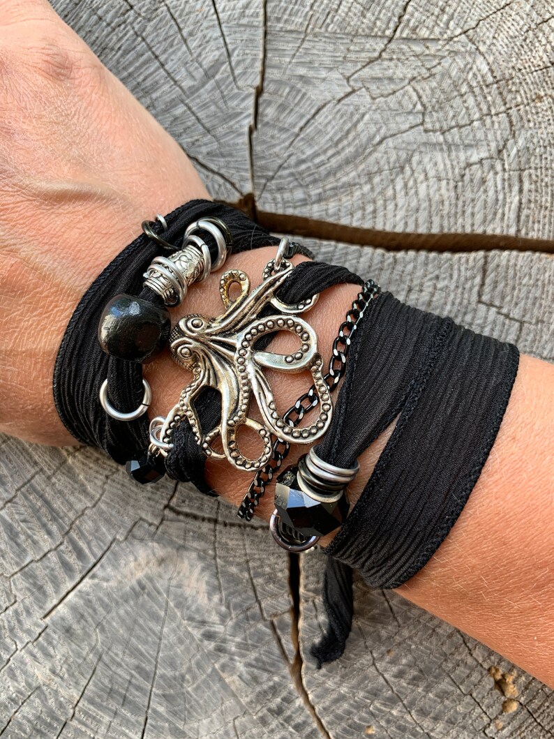 Octopus Wrap Bracelet Beach Wrap Bracelet Women's | Etsy