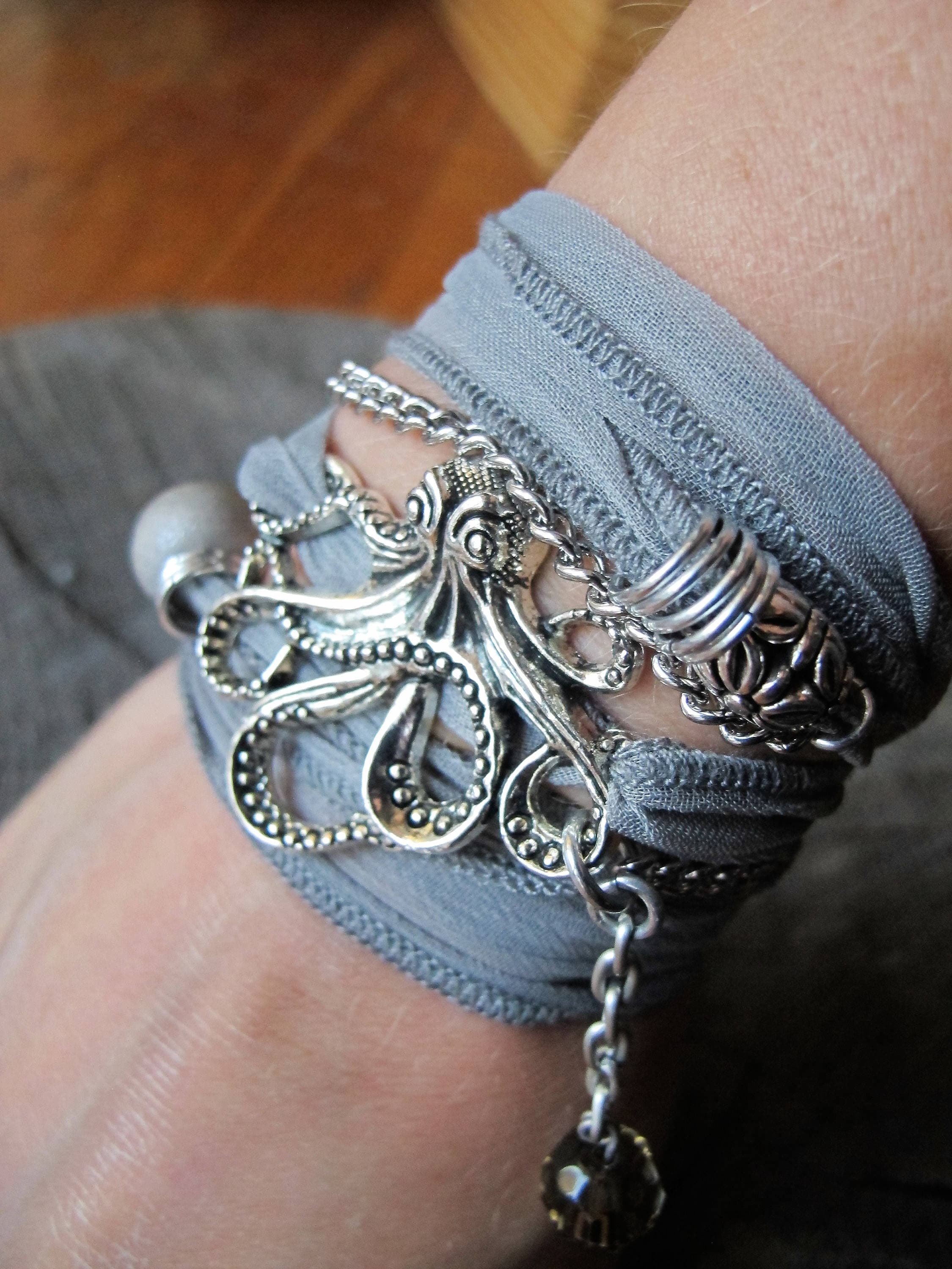 Octopus Wrap Bracelet Beach Wrap Bracelet Women's | Etsy