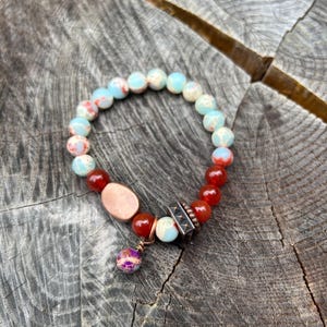 Gemstone Stretch Bracelets ~ Beaded Stretch Bracelets ~ Crystals ~ Semi ...