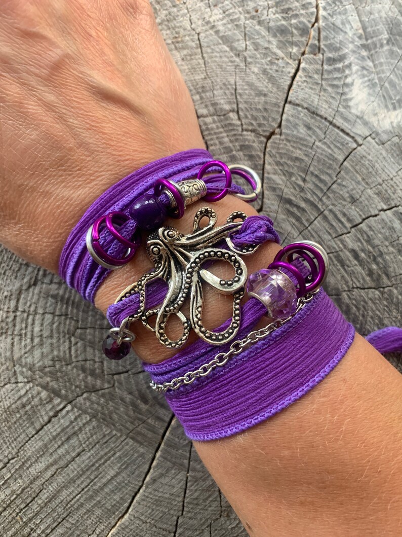 Octopus Wrap Bracelet Beach Wrap Bracelet Women's | Etsy