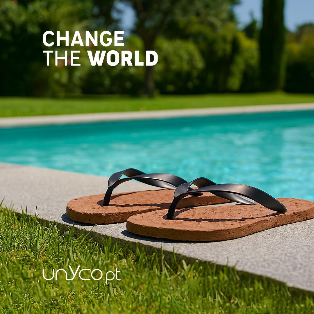 Cork Flip Flops: Recycled Rubber and Cork Beach Sandals, Brown - Etsy