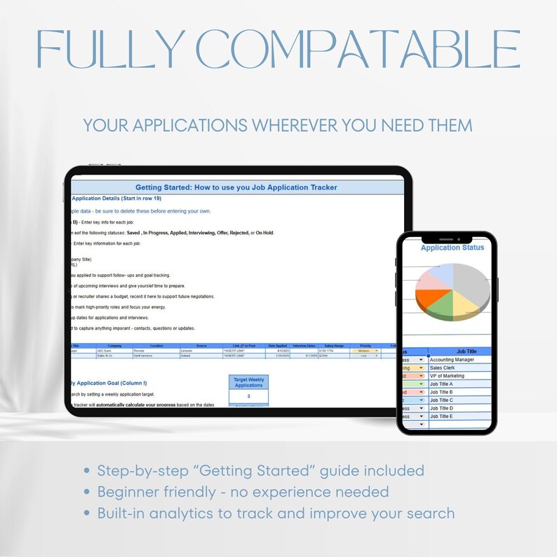 Job Application Tracker | Job Application Tracker Template | Google ...