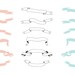 CLIP ART Hand Drawn Ribbons for Commercial and Personal Use - Etsy