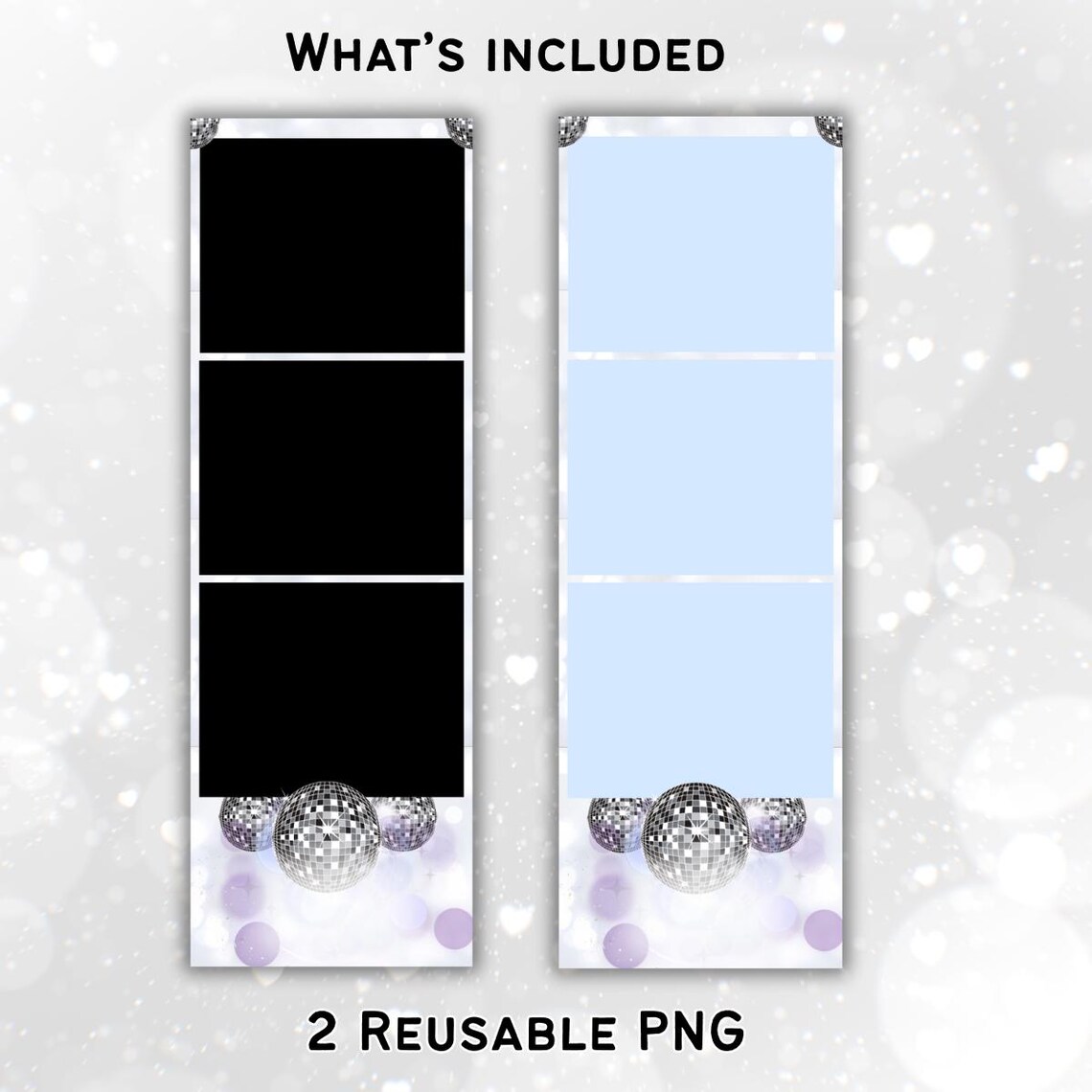 Disco Template Photo Booth Wedding Template Disco Photo Booth Template ...
