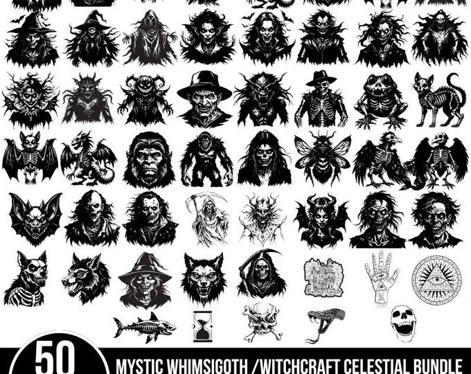 Demon Nun SVG / PNG, JPG Clipart / Satanic / Dark Occult / Cute Designs ...