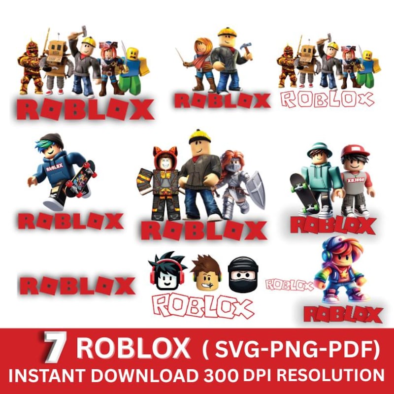 Roblox Svg - Etsy
