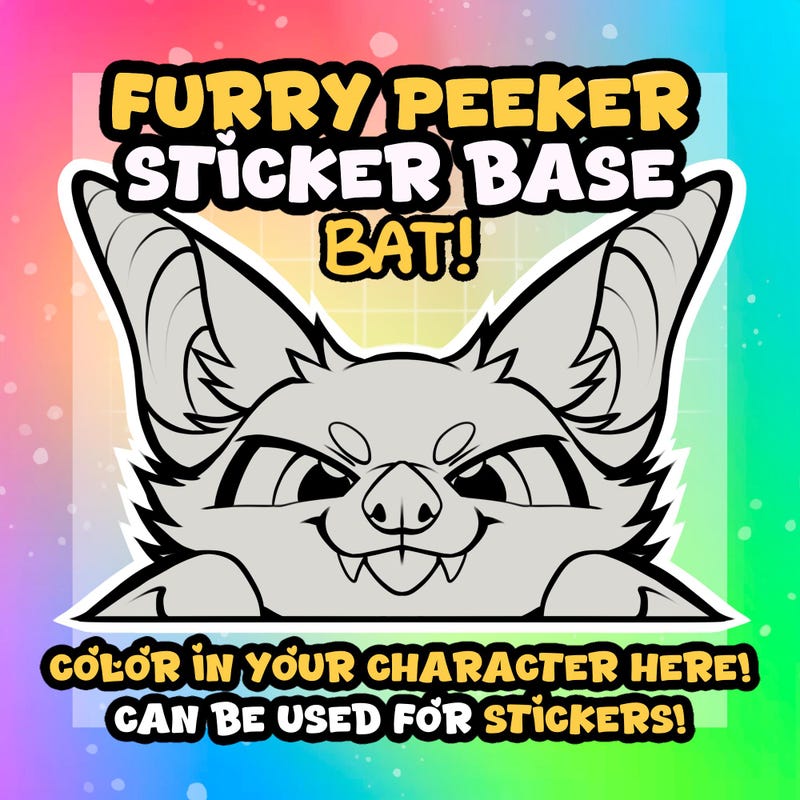 Bat Fursona - Etsy