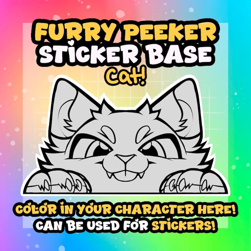 Furry Cat Base - Etsy